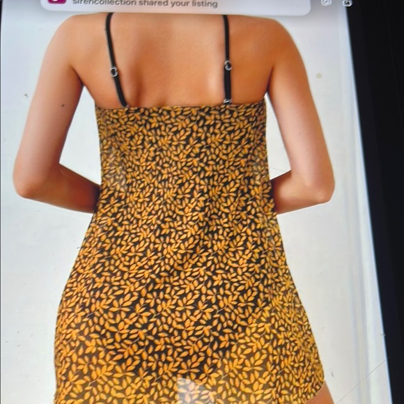 Swim | 58 Floral Black And Orange Women Swim One Piece | Poshmark